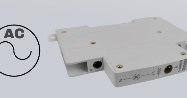 AC Indicator Light - YELLOW